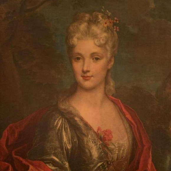 Nicolas de Largillière | Art | Vintage Gilded Framed Lithograph Print Mlle Dubois By Nicolas De ...